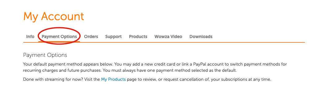 How do I update my Payment Method?